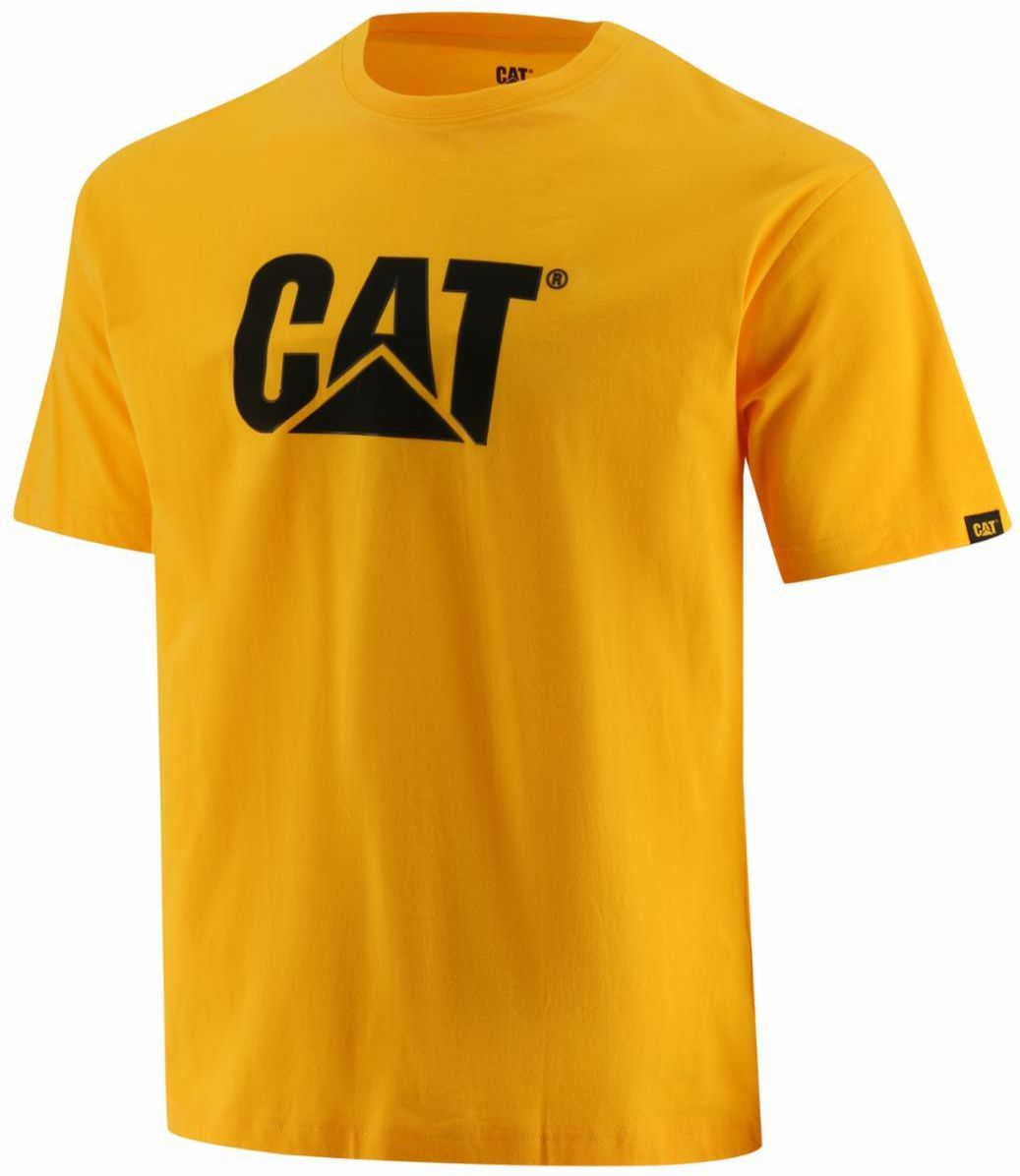 Cat Koszulka Tm Logo 1510305 Grafika Logo Na Piersi Ściągacz Eleastan ...