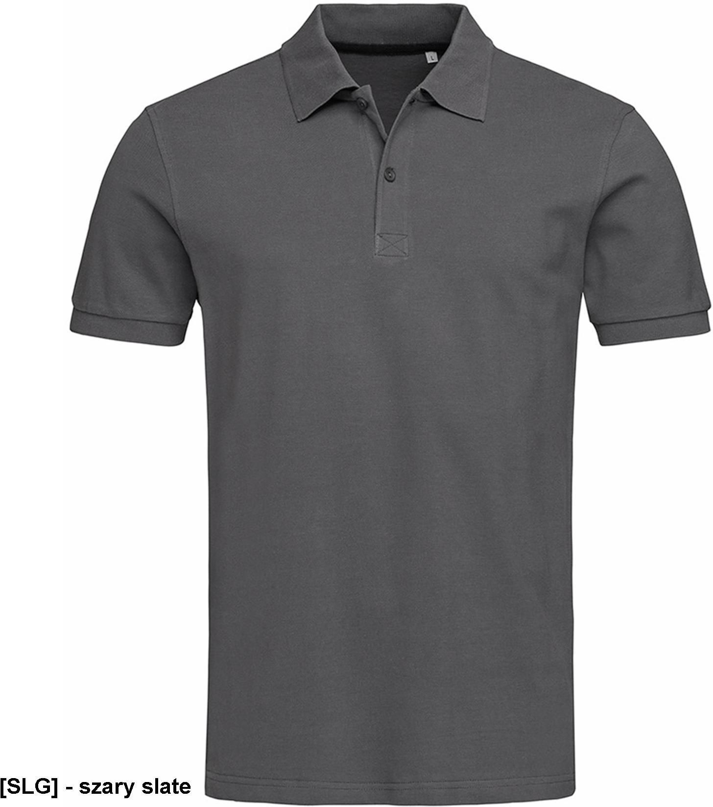 Stedman Sst9050 Polo Męskie Szary Slate 2Xl - Ceny i opinie - Ceneo.pl
