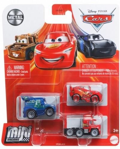Mattel Auta Cars Mini Racers Zestaw 3 Samochodzików HFC66 - Ceny i ...