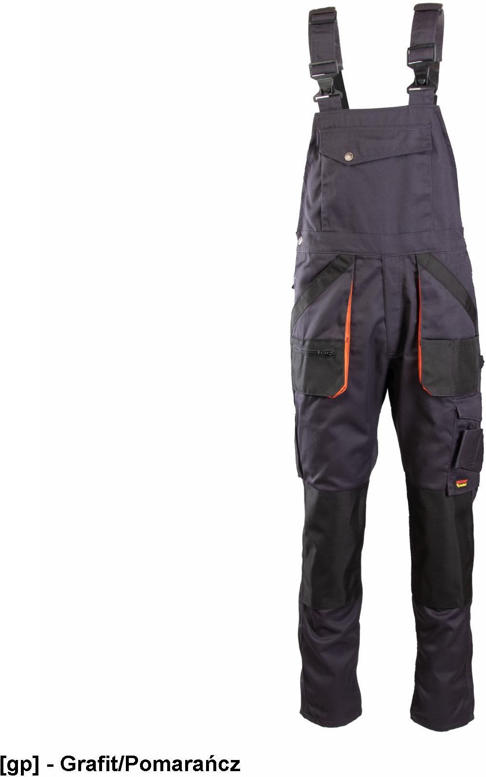 Polstar Apog Brixton Practical Spodnie Ogrodniczki Poliester/Bawełna (65% /35%) 260G/M2 Biały 44 ...