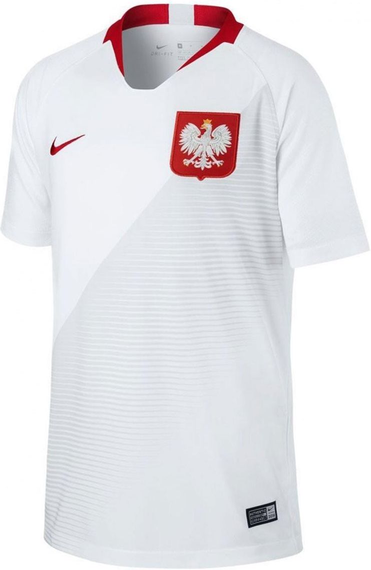 Nike Koszulka Junior Polska Home Stadium 894015-100 M 137-147cm - Ceny ...