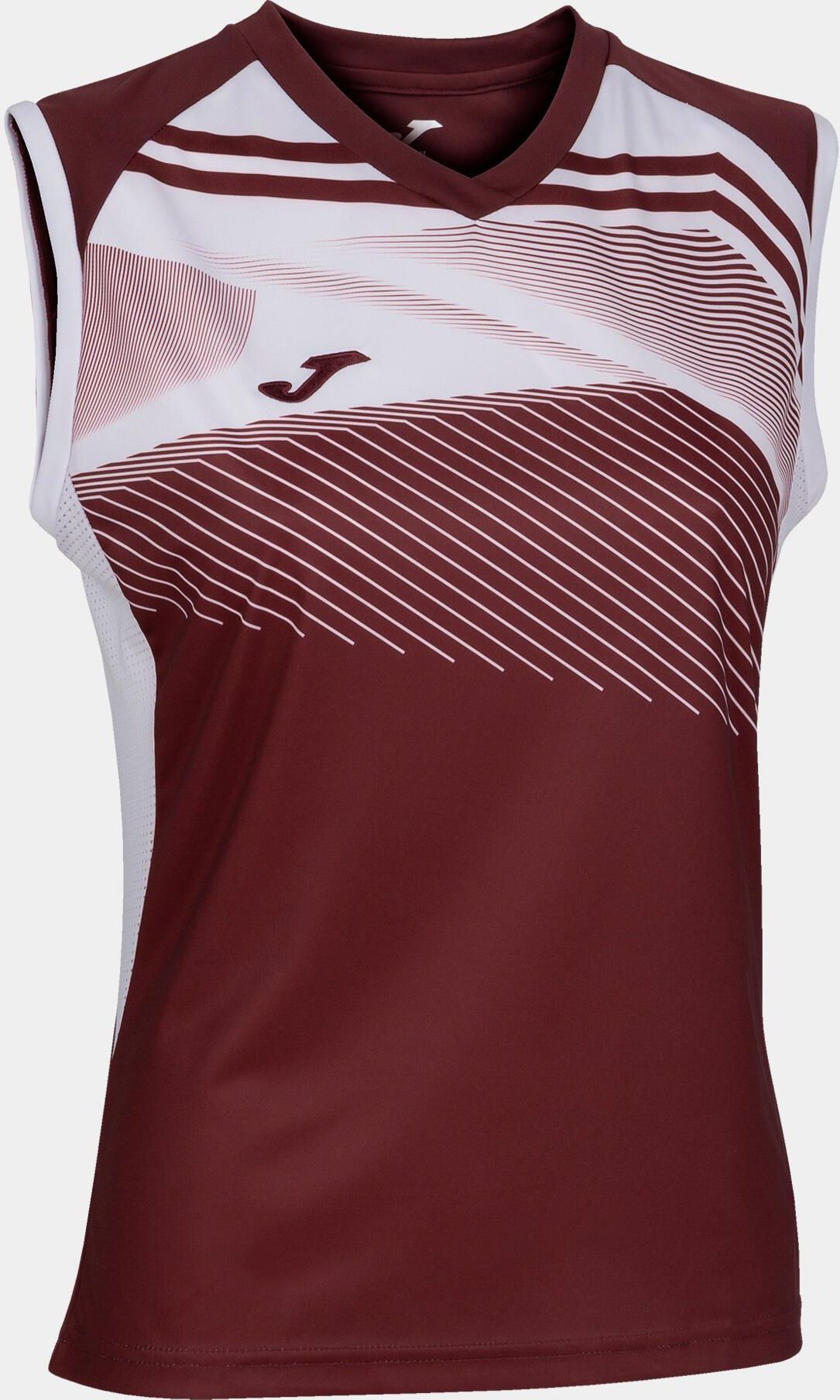 JOMA Koszulka do siatkówki damska Joma Supernova II - Biały, Bordowy ...