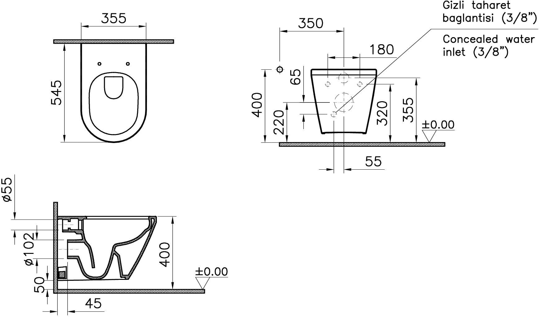 Miska WC Vitra Integra 54,5x35,5cm Biała 7041B003-7211 - Opinie i ceny ...