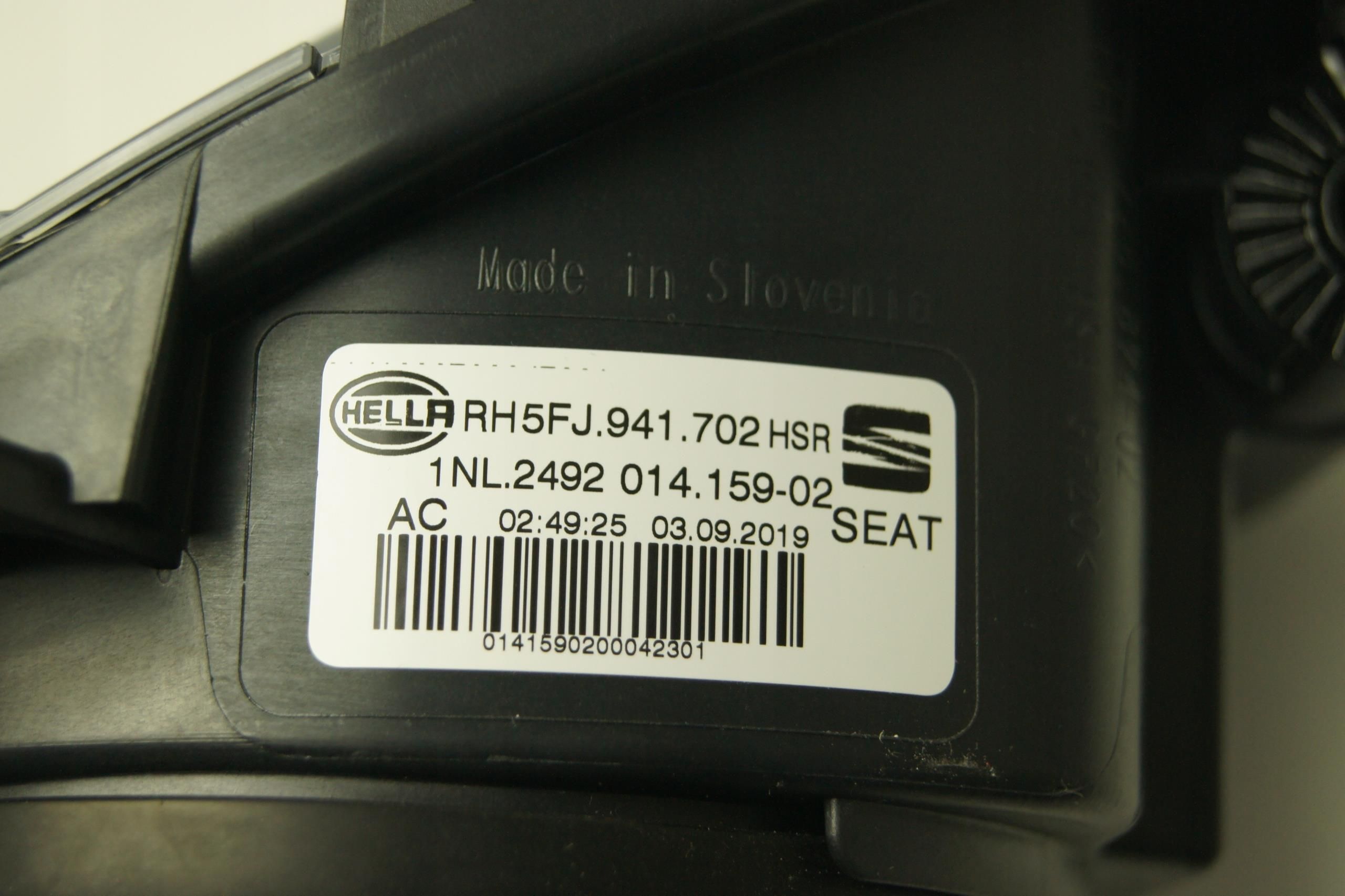 Seat Oe Gd Seat Tarraco Halogen Prawy Led 5Fj941702 5Fj 941 702 ...