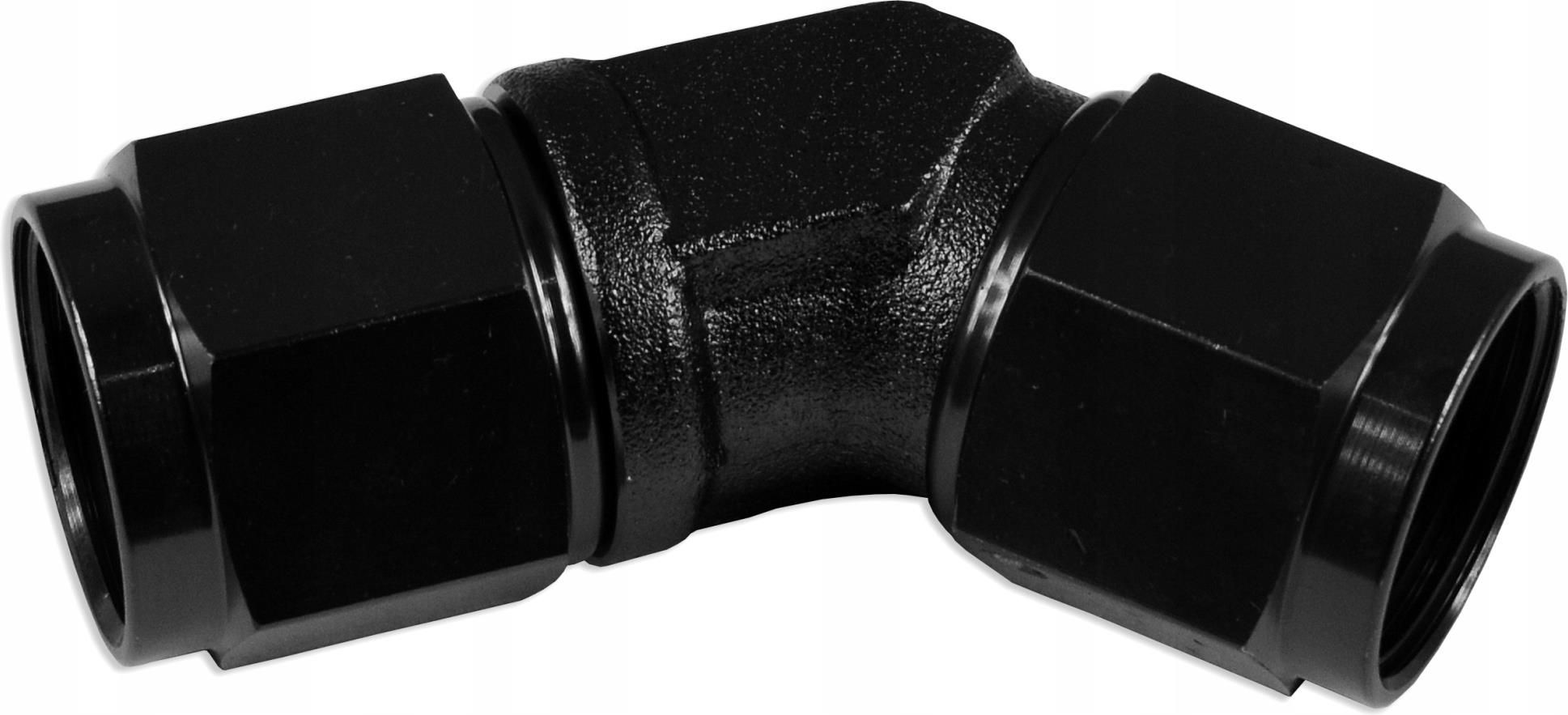 Fmic An8 45' Nypel Adapter Żeńsko Żeński Jic Czarny Kp9033 08 Black ...