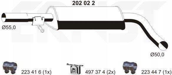 Ernst Tłumik Srodkowy 202022 4007463202022 202022 - opinie i ceny na ...