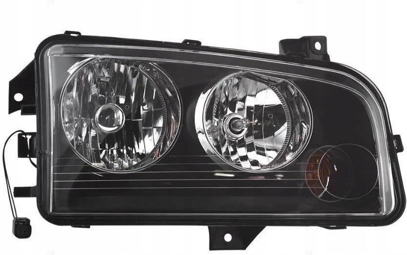 Lampa przednia Tyc Lampa Przednia Dodge Charger 05 4806164Af Prawa ...