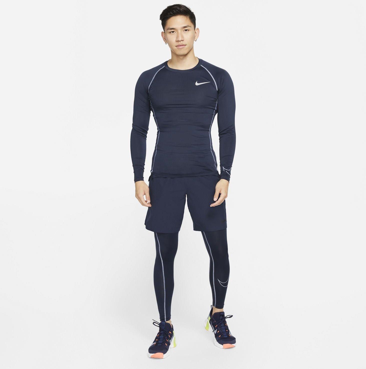 Nike Koszulka termiczna z długim rękawem Compression DD1990-451 XL ...