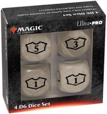 Ultra Pro Magic the Gathering White Mana 22 mm Deluxe Loyalty Dice Set ...