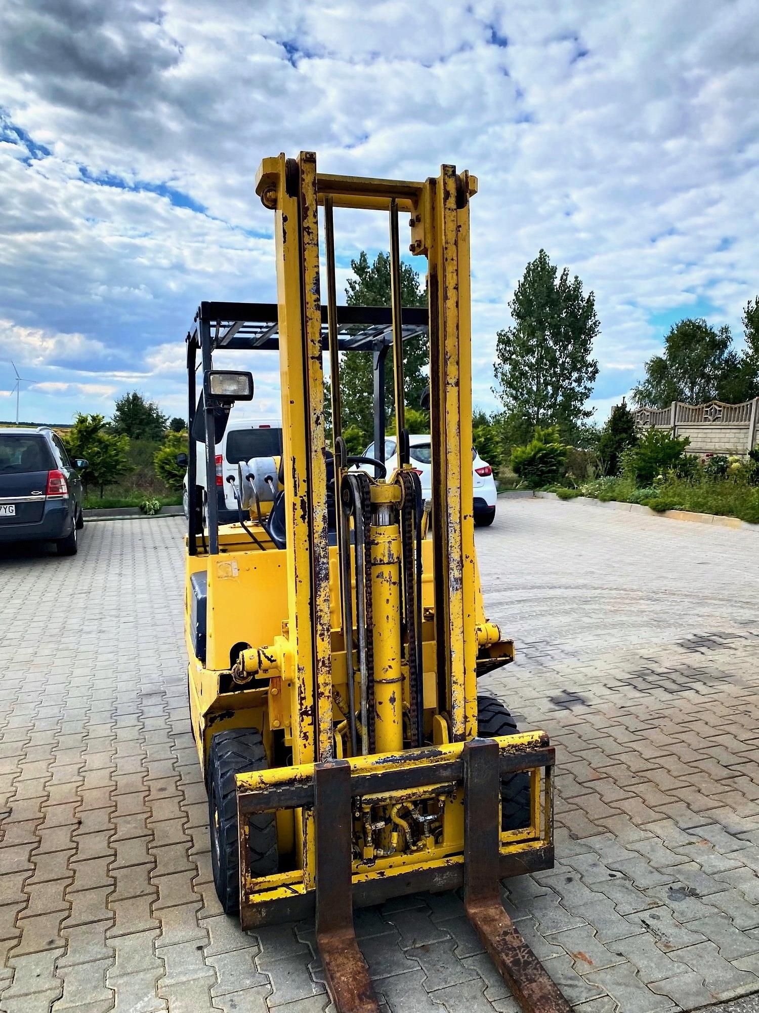 Wózek Widłowy Tcm Fg18 Lpg Przesuw Boczny 3.70M - Opinie i ceny na Ceneo.pl