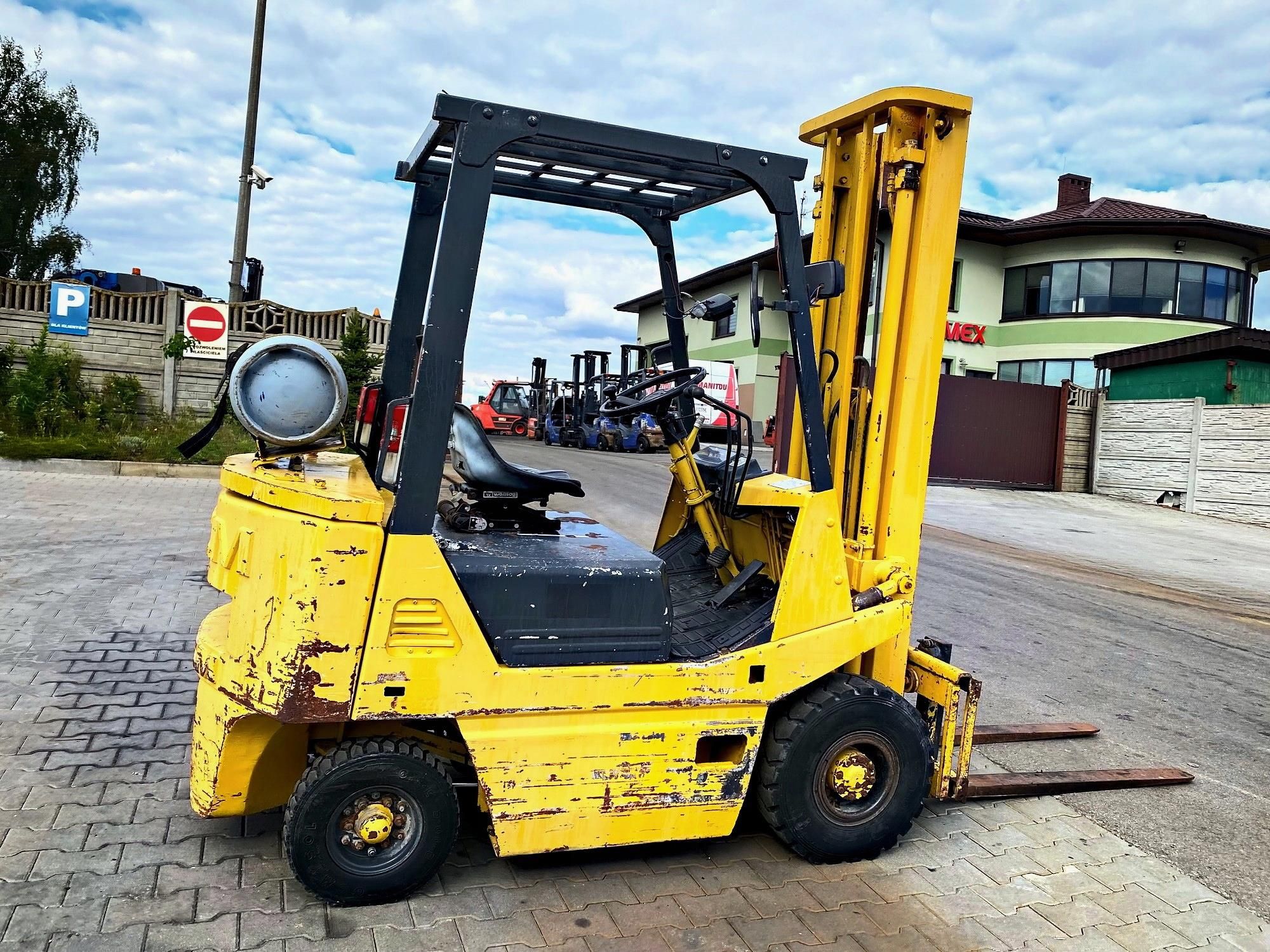 Wózek Widłowy Tcm Fg18 Lpg Przesuw Boczny 3.70M - Opinie i ceny na Ceneo.pl