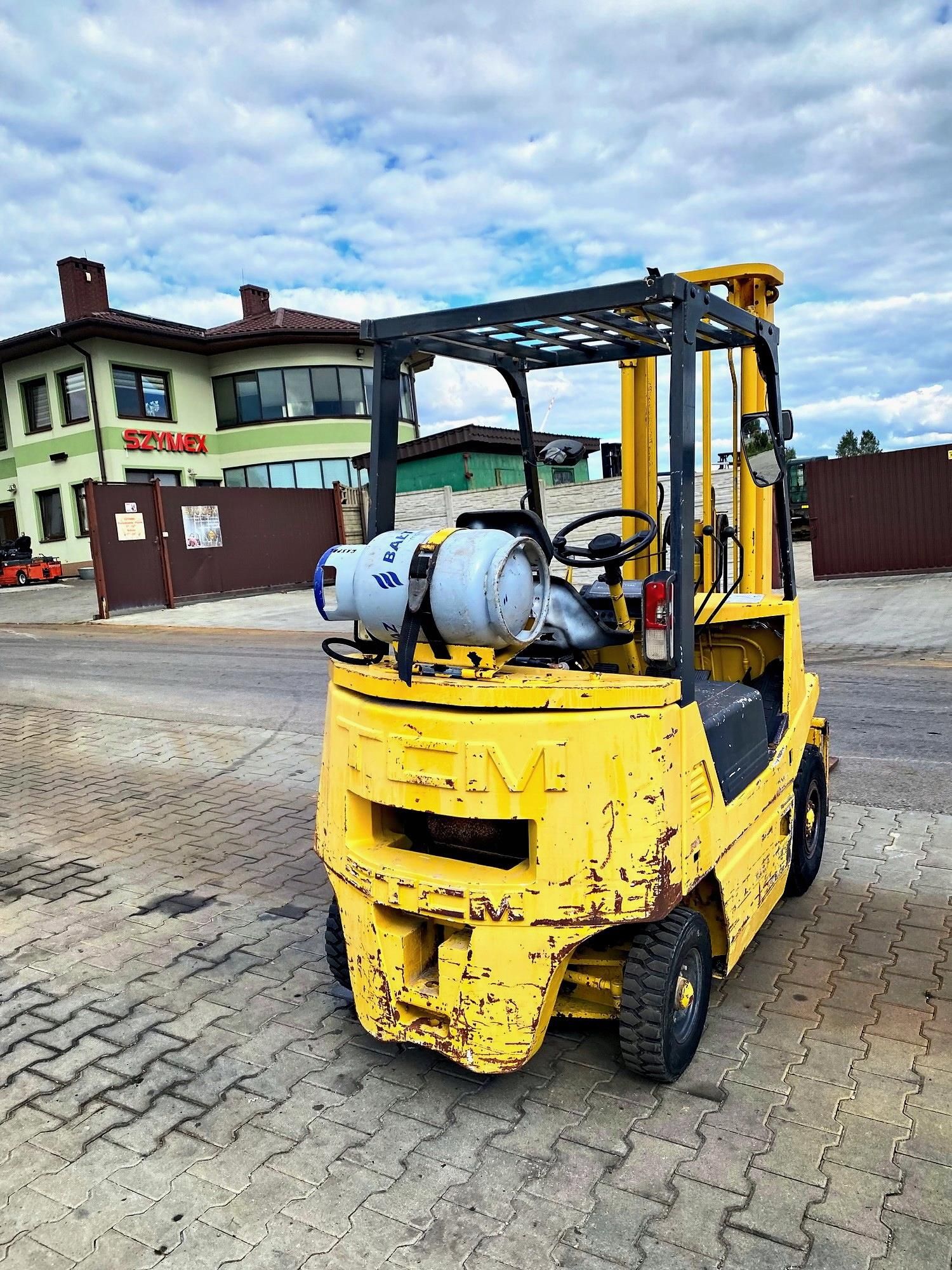 Wózek Widłowy Tcm Fg18 Lpg Przesuw Boczny 3.70M - Opinie i ceny na Ceneo.pl