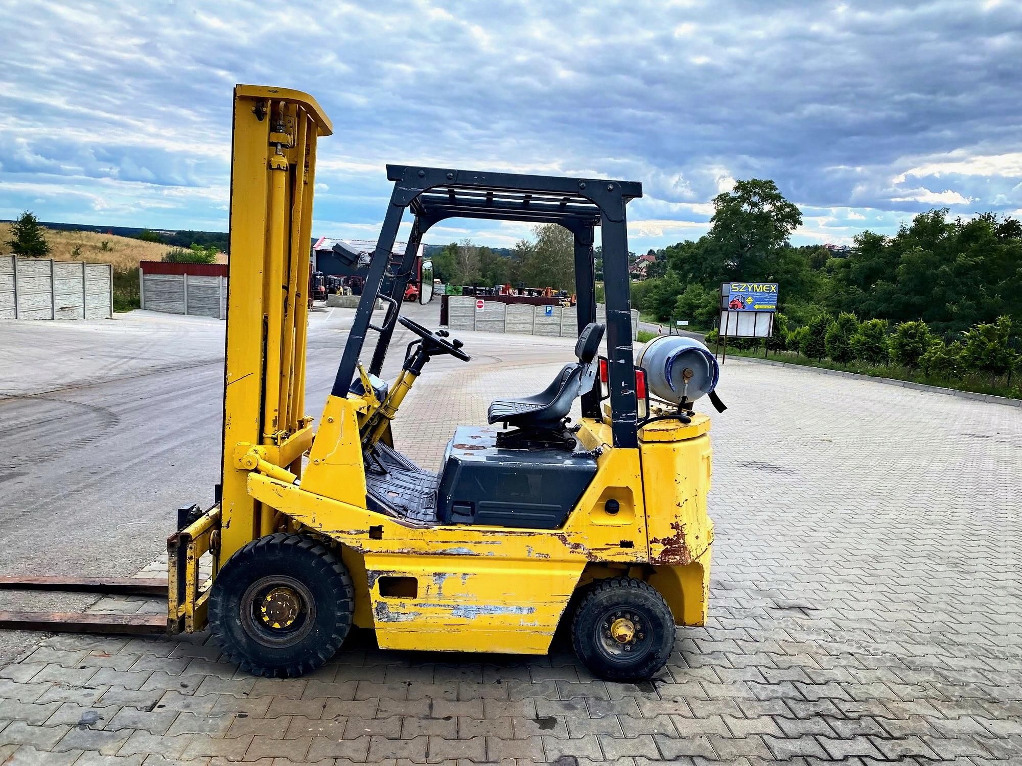 Wózek Widłowy Tcm Fg18 Lpg Przesuw Boczny 3.70M - Opinie i ceny na Ceneo.pl