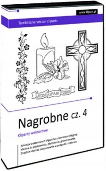 Grafika Wektorowa Kliparty Nagrobne 4 Ploter - ceny i opinie - Ceneo.pl