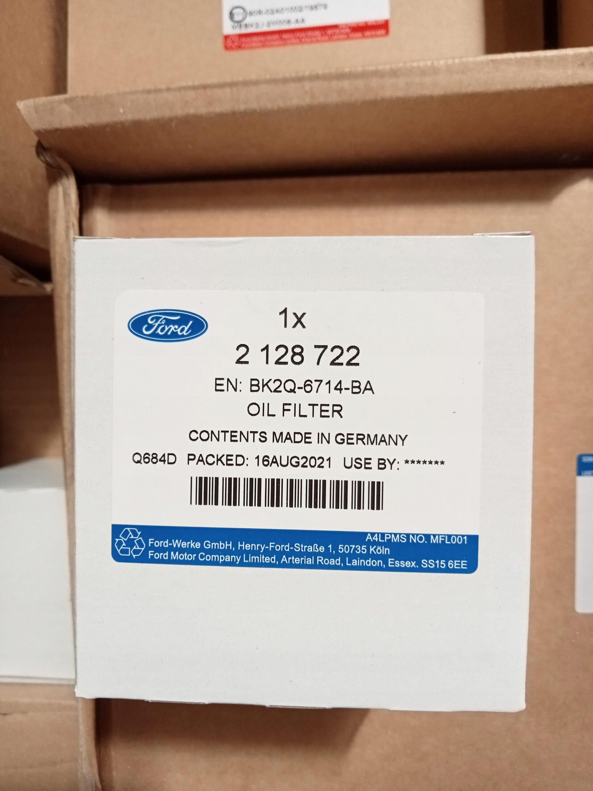 Ford Oe 2128722 Filtr Oleju Transit 2006 2014 Oe Ford - opinie i ceny ...