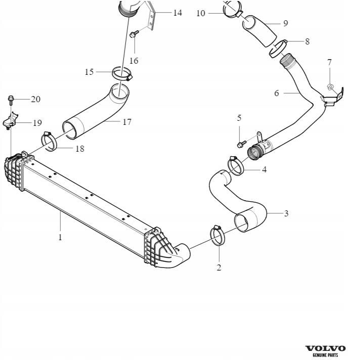 Volvo Oe Volvo V40 Prawa Rura Aluminiow Intercooler 20 25 - Opinie i ...