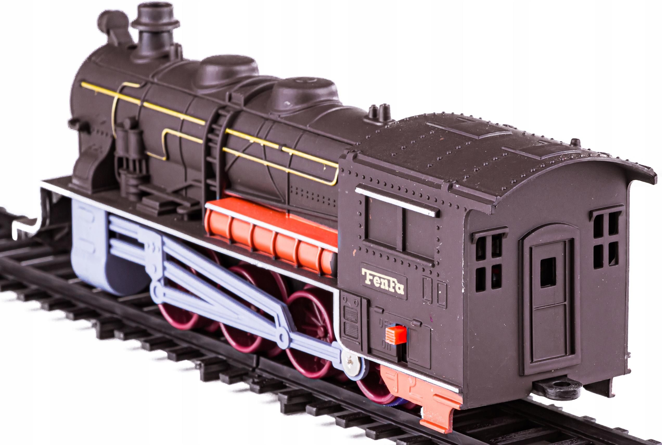 Fenfa Inna;Fenfa Realistyczna Kolejka Parowóz Wagony Towarowe (1601A2C ...