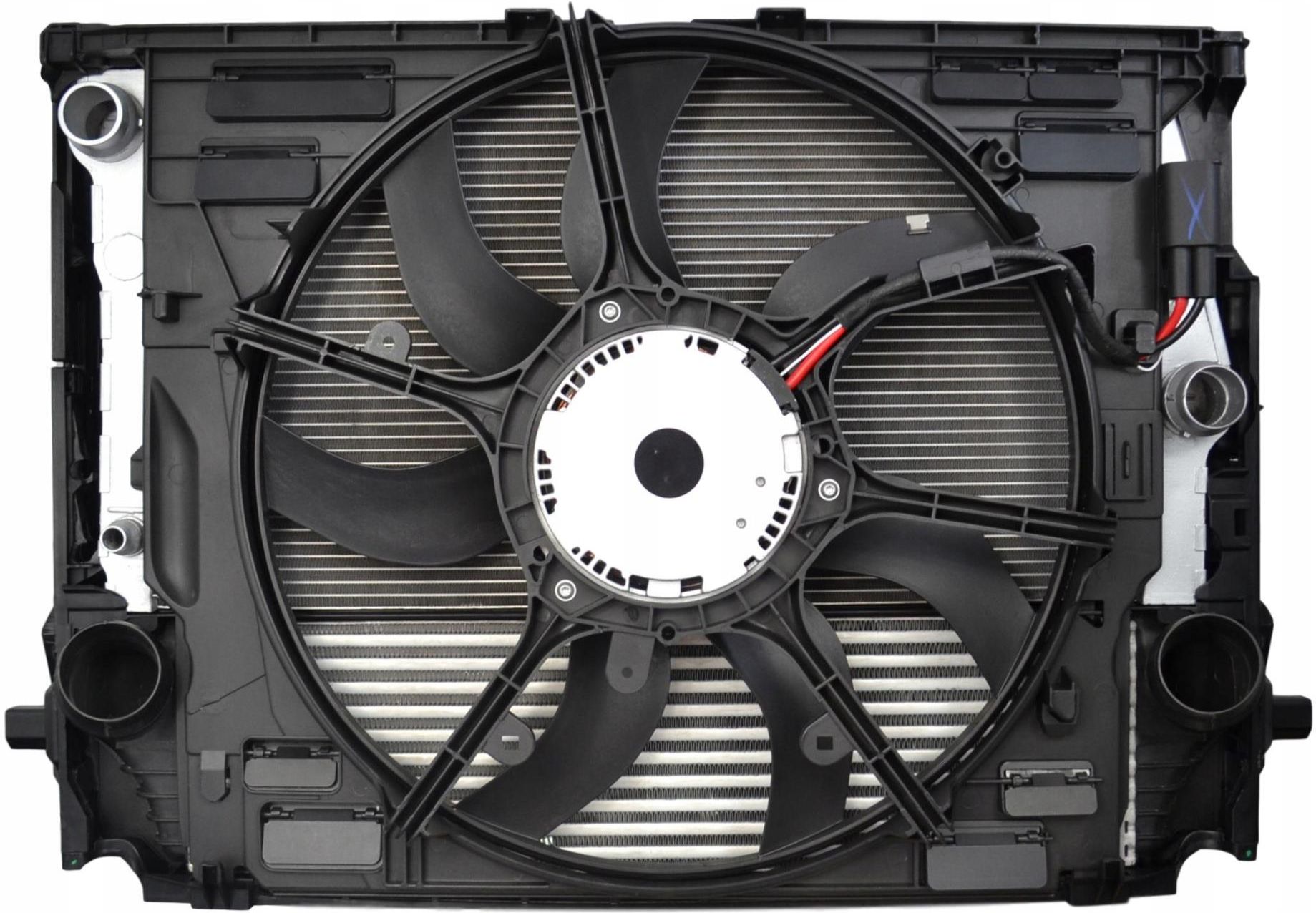 Radiator Komplet Chłodnica Wentylator Bmw 5 F10 6 F12 7 F01 Bm78018Ry ...