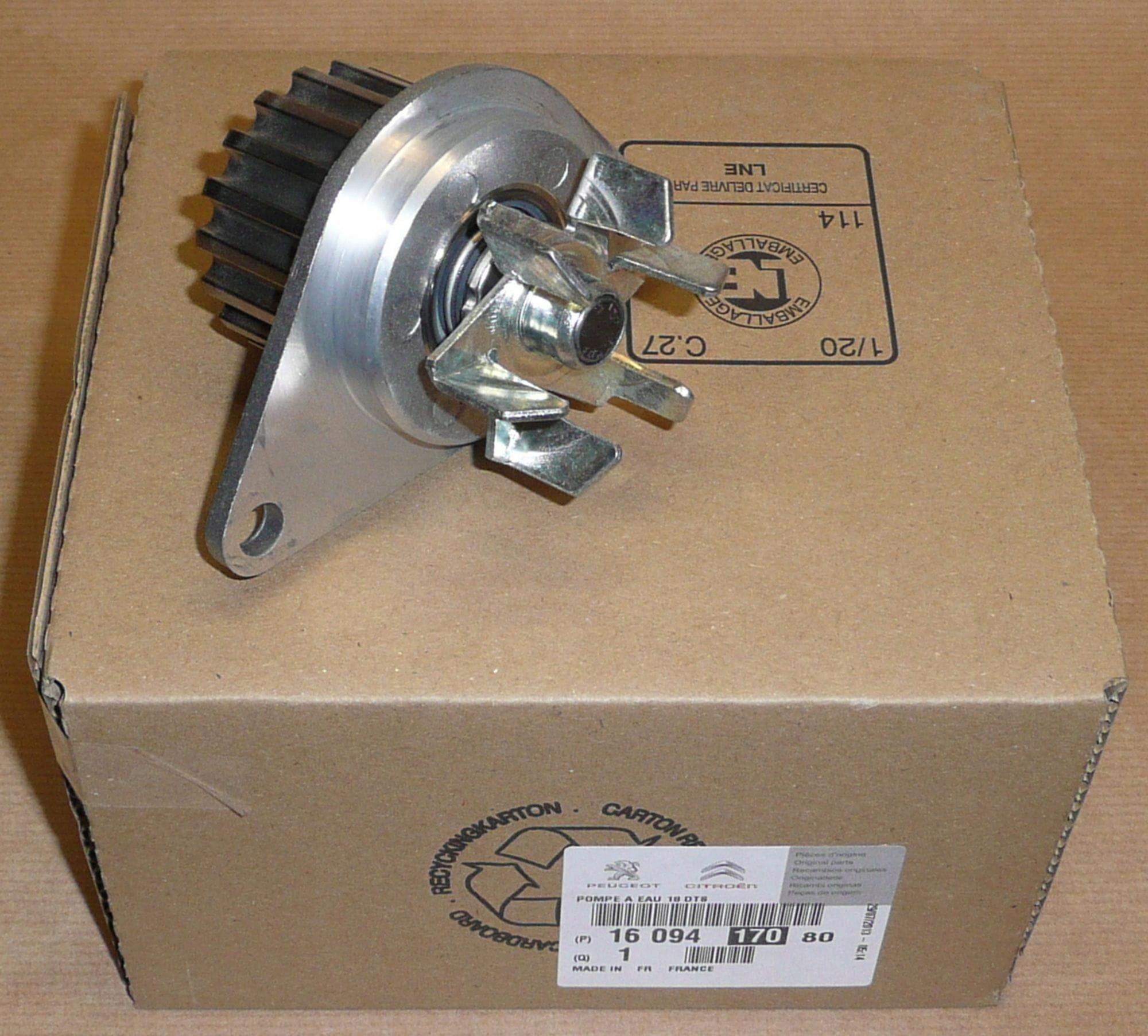 Citroen Oe Pompa Wody C3 307 Bipper 1 4 Oryginał 1609417080 - Opinie i ...