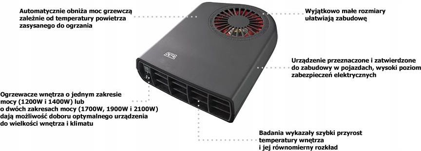 Defa Ogrzewacz Farelka Termini Ii 1400 430056 - Opinie i ceny na Ceneo.pl