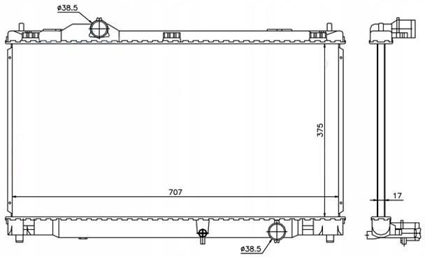 Srl Chłodnica Lexus Is250 Is350 06 1640031440 - Opinie i ceny na Ceneo.pl