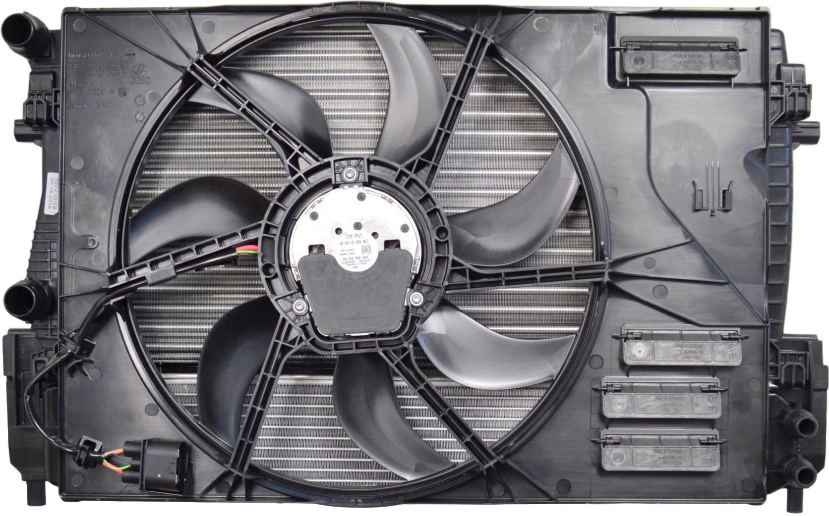 Radiator Komplet Chłodnica Wentylator Vw Golf Vii Sportsvan Au73001Ry ...