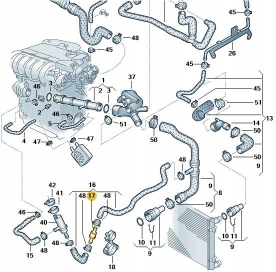 Seat Oe Zawór Zwrotny Volkswagen Audi 1J0122351 - Opinie i ceny na Ceneo.pl