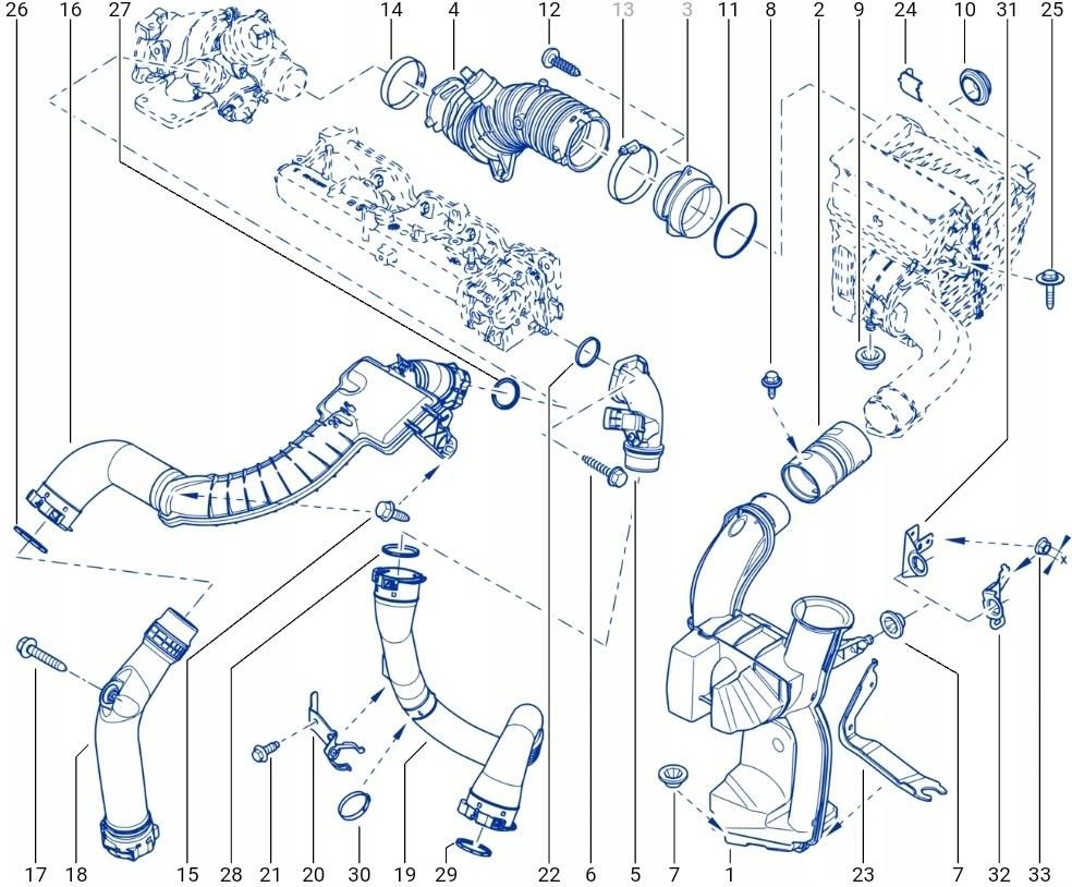 Renault Oe Rezonator Powietrza Scenic Iii 1 2 4 Tce 165854265R ...