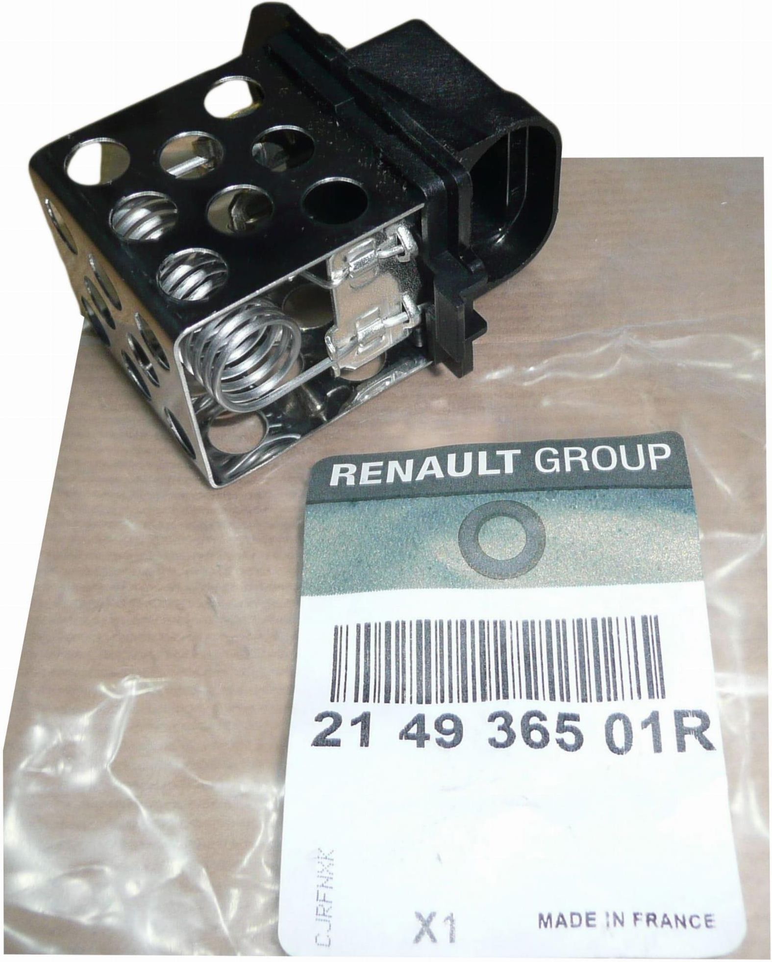 Renault Oe Rezystor Opornik Wentylatora Megane Iii Scenic 214936501R ...