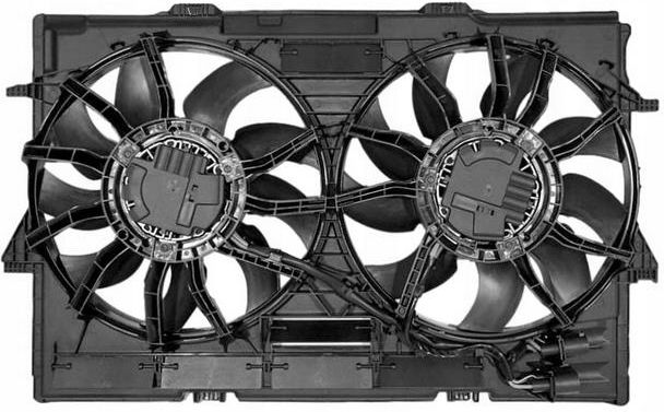 Radiator Komplet Chłodnica Wentylator Porsche Macan 14 Pr78014Ry ...