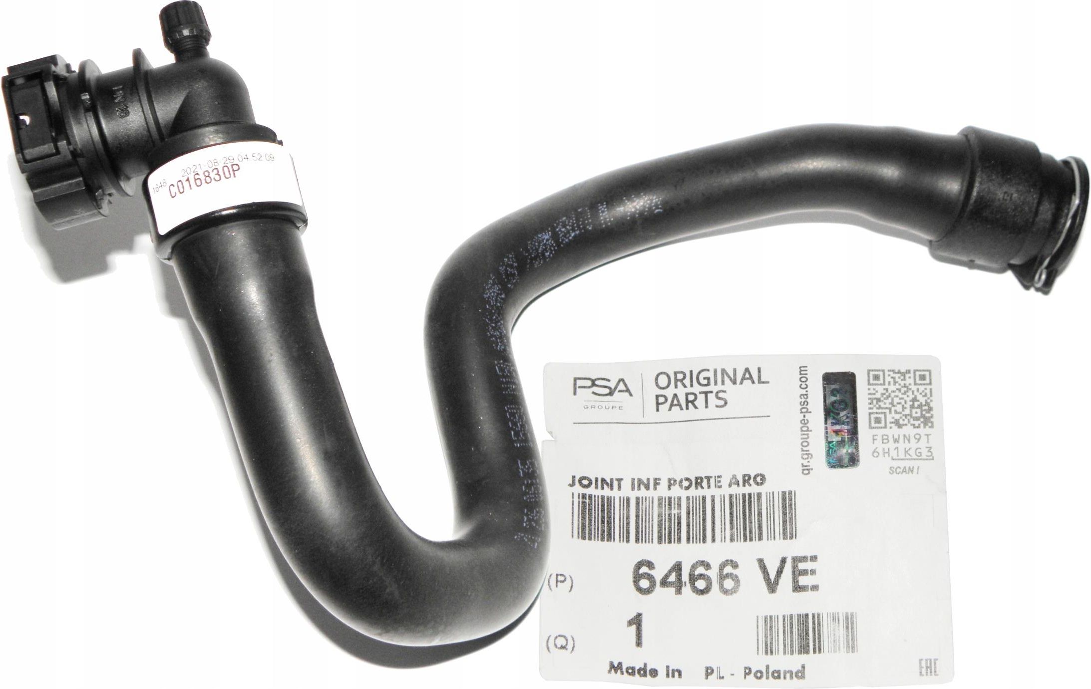 Peugeot Oe Przewód Nagrzewnicy Wody 3008 2 0 E Hdi 6466Ve - Opinie i ...