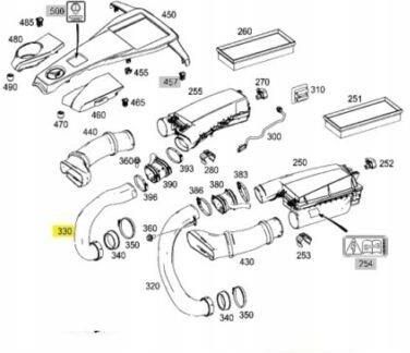 Mercedes-Benz Oe Mercedes Benz Oe Rura Dolot Powietrza W221 W222 W231 L ...