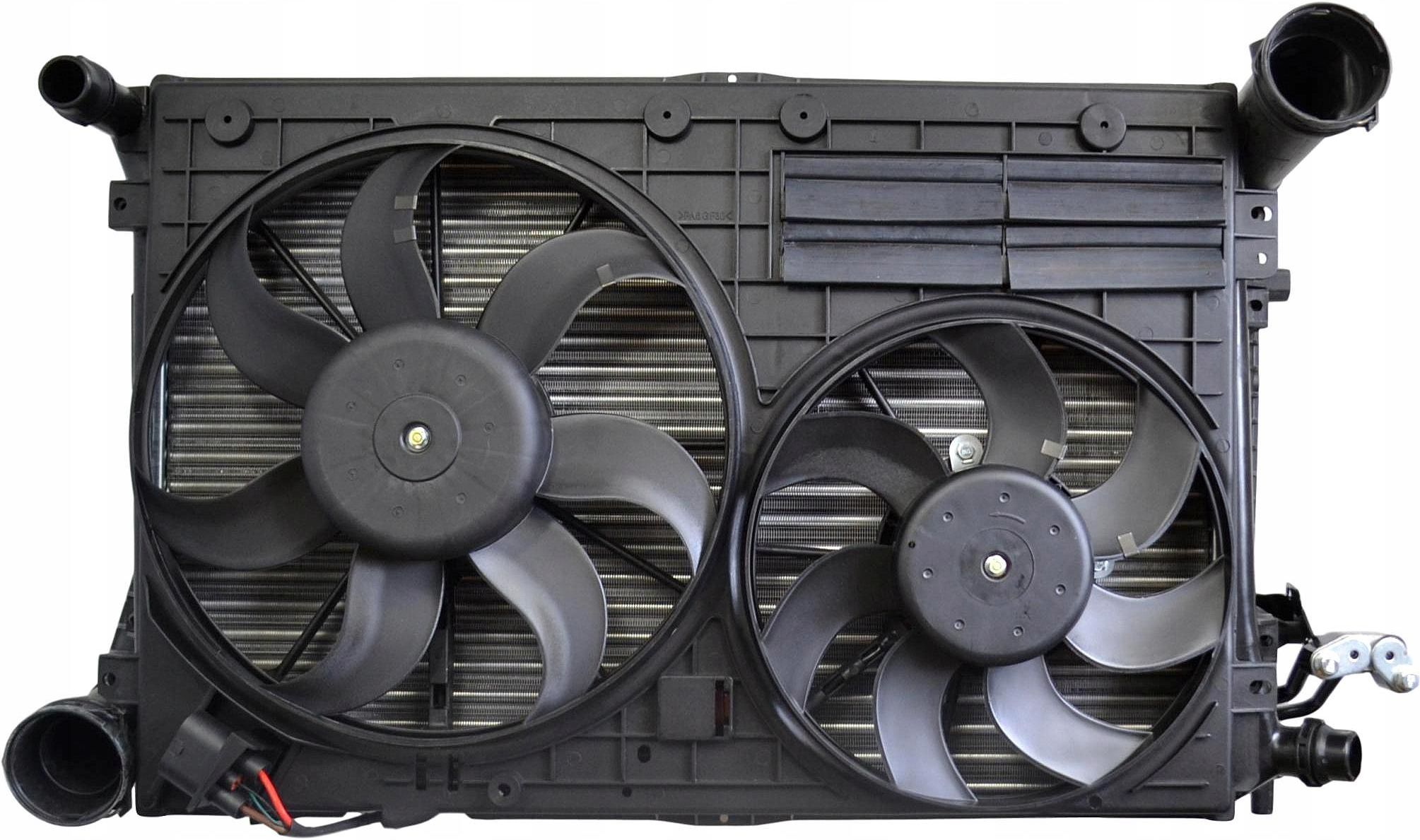Radiator Komplet Chłodnica Wentylator Seat Altea Leon 20D Vw78005Ry ...