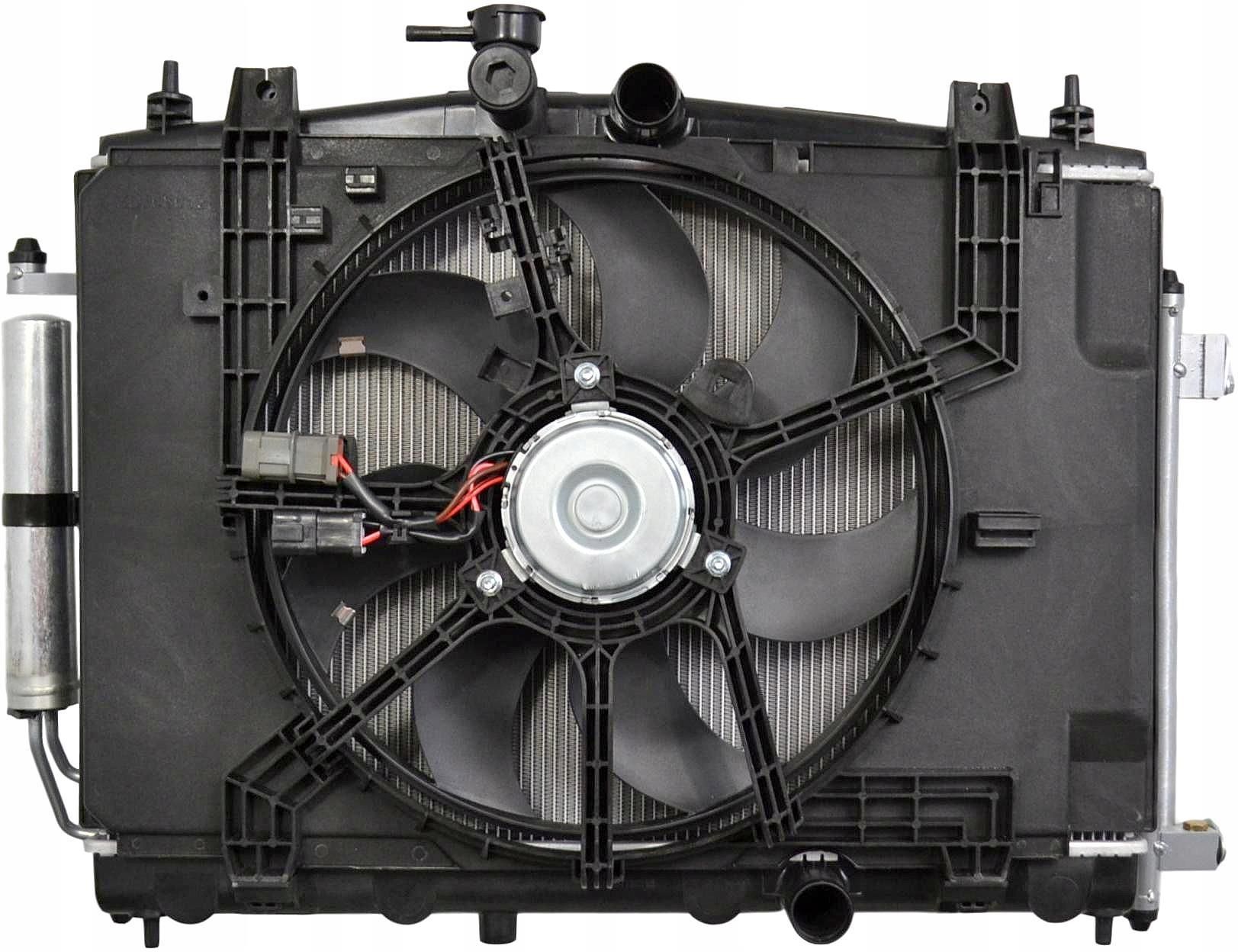 Radiator Komplet Chłodnica Wentylator Nissan Juke Cube 16 Ni72014Ry ...