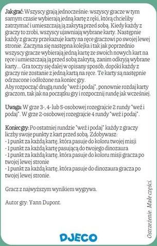 Djeco Dino Draft DJ05093 - Gra dla dziecka - Ceny i opinie - Ceneo.pl