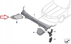 Bmw Oe G30 Podszybie Osłona Wlotu Powietrza 51717388716 - Opinie i ceny ...