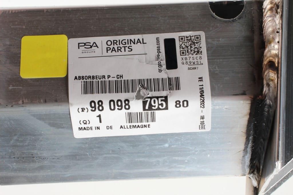 Peugeot Oe Belka Pod Zderzak Przód Jumpy Expert Proace Iv 17 9809879580 ...