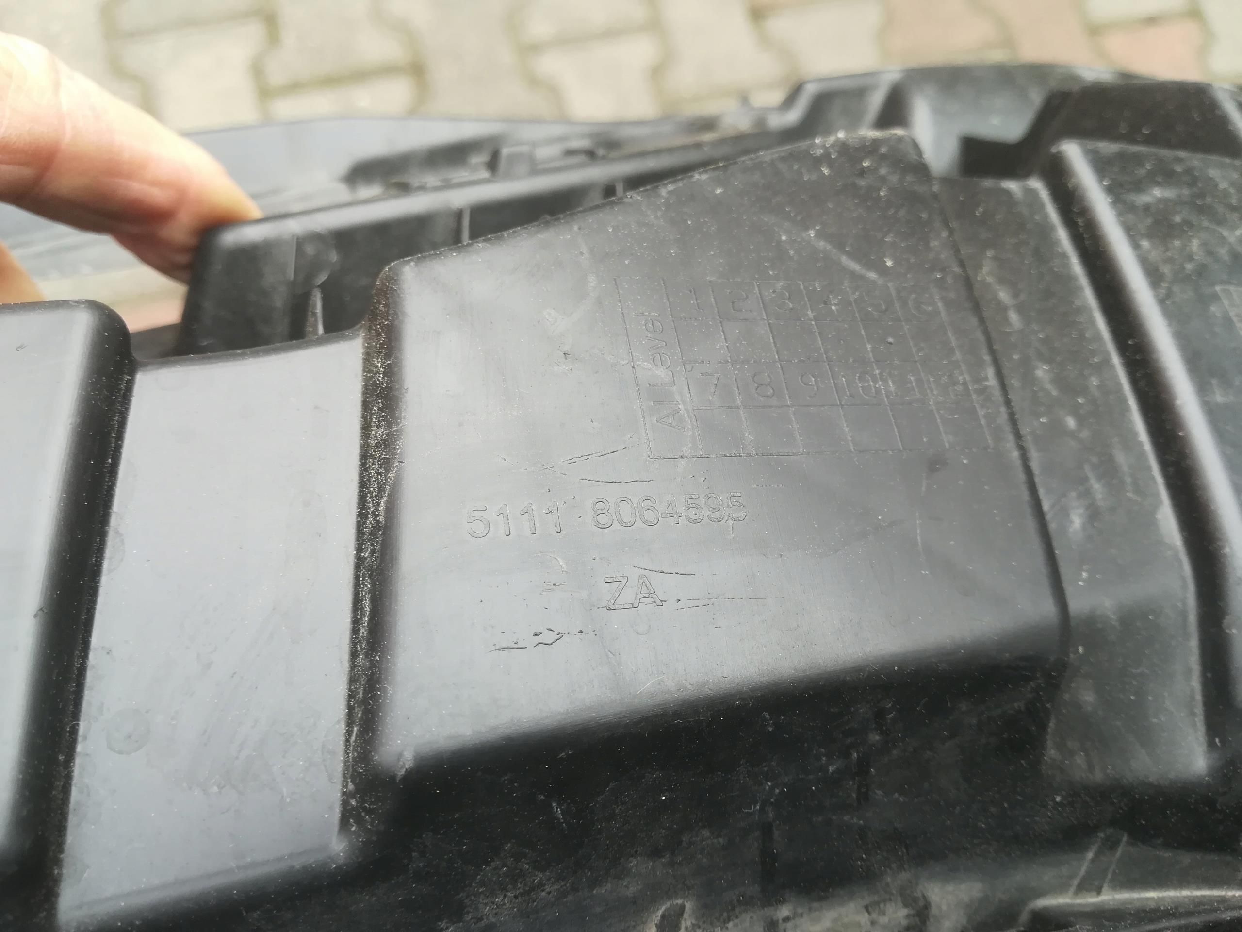 Bmw Oe X3 G01 Mocowanie Ślizg Zderzaka Przód M Pak 51118064595 8064595 ...