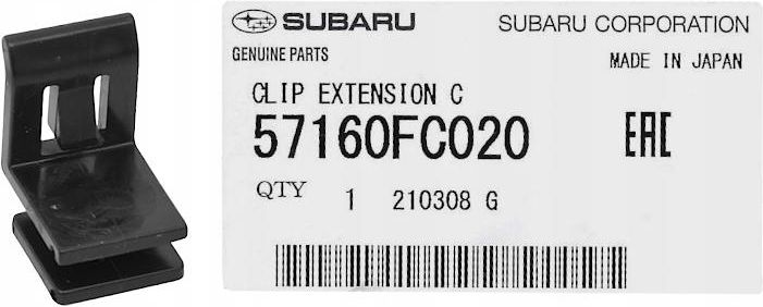 Subaru Oe Spinka Klips Listwy Pod Lampą Forester 97 57160Fc020 - Opinie ...