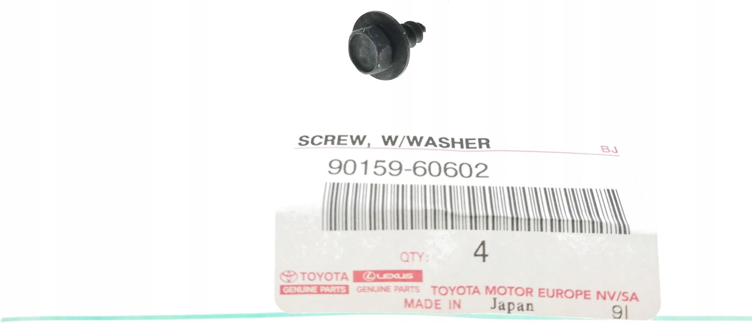 Toyota Oe Lexus Śruba Wkręt Zderzak Osłona 9015960602 A9015960602 ...