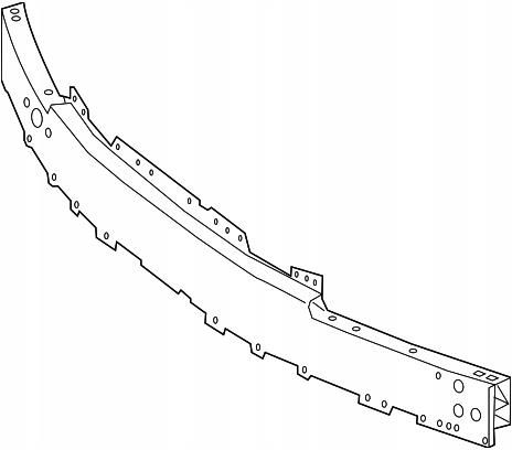 MercedesBenz Oe Wzmocnienie Zderzaka Belka Mercedes W205 C63 Amg ...