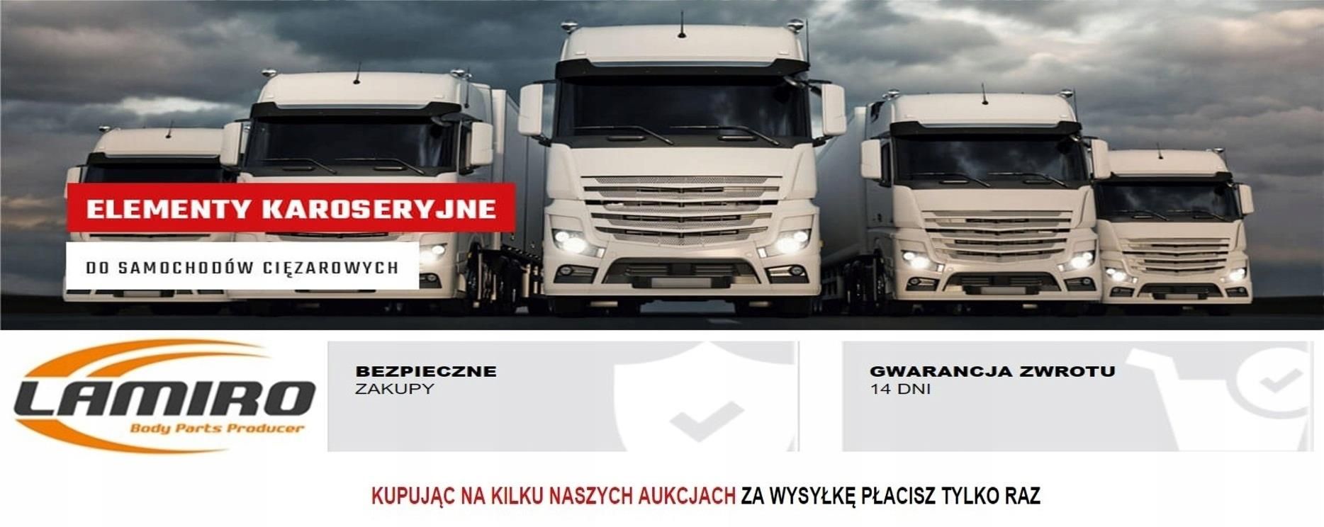Lamiro Volvo Fh13 Fh12 Spoiler Za Kabi Lewy Owiewka 77871Ex - Opinie i ...