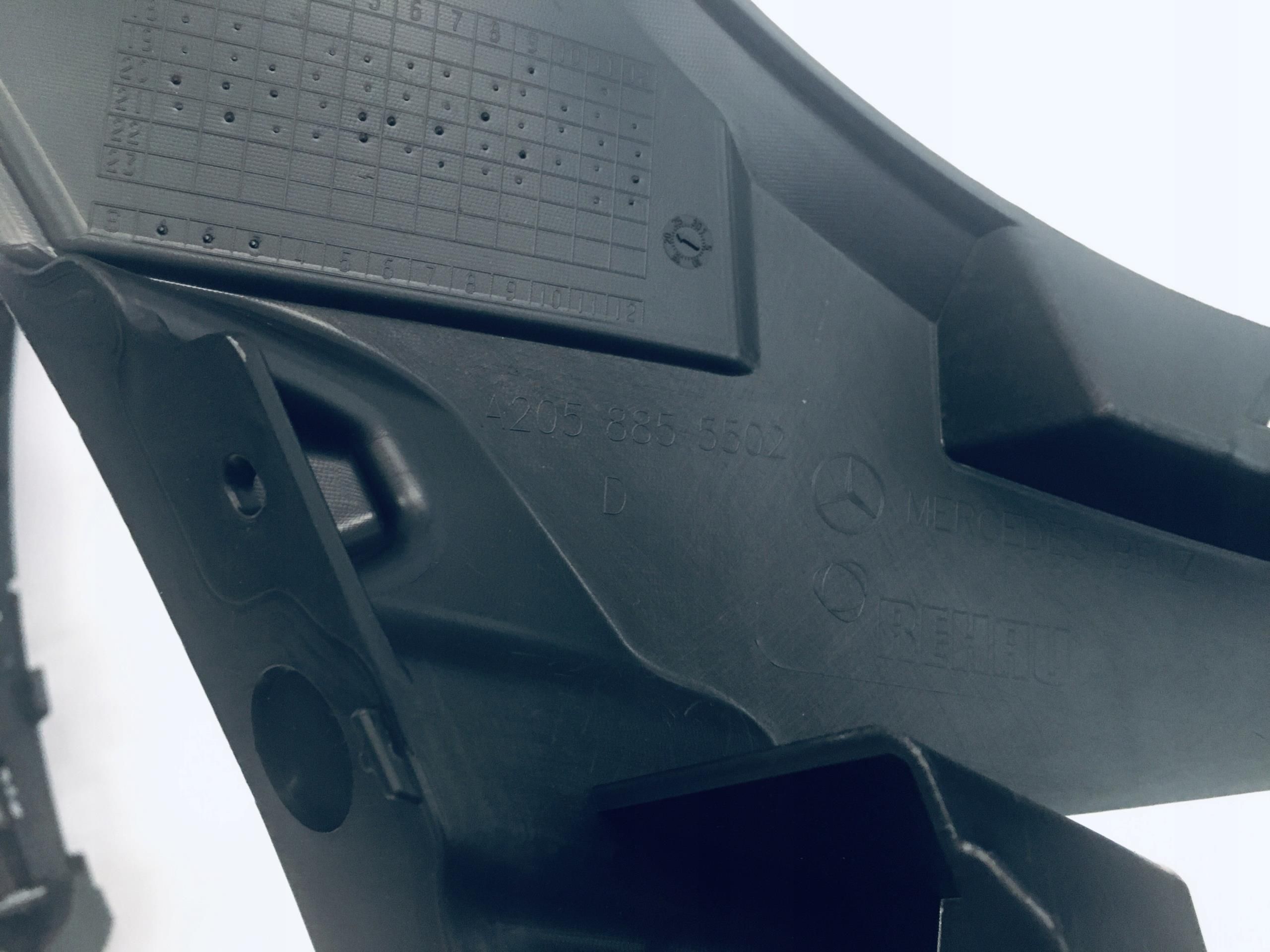 MercedesBenz Oe Ślizg Mocowanie Zderzaka Przód Mercedes W205 ...