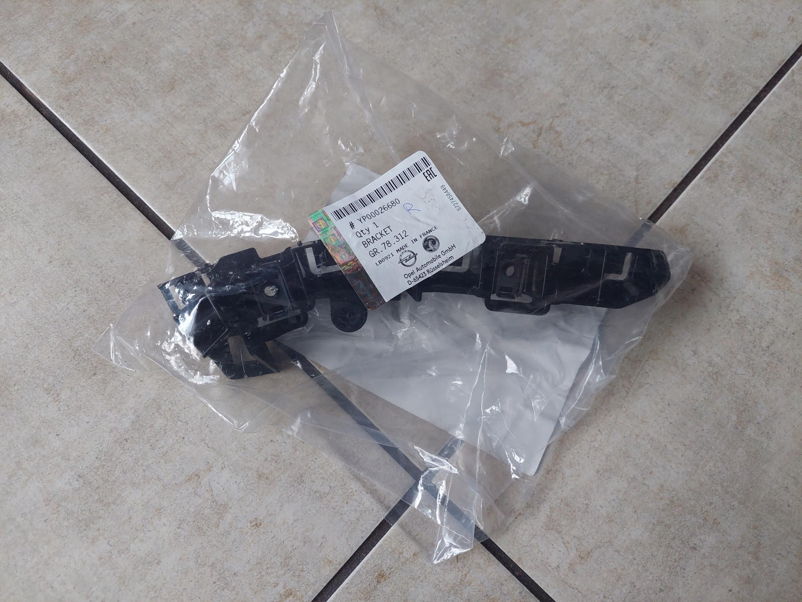Opel Oe Ślizg Zderzaka Przód Grandland X Yp00020480 Yp00026680 - Opinie ...
