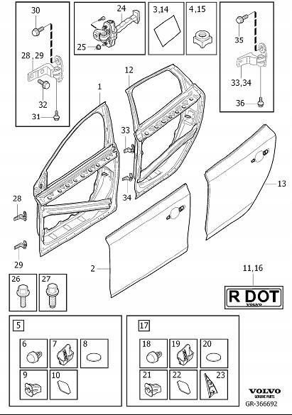 Volvo Oe V40 V40Cc Przedni Ogranicznik Drzwi Przod 31299810 - Opinie i ...