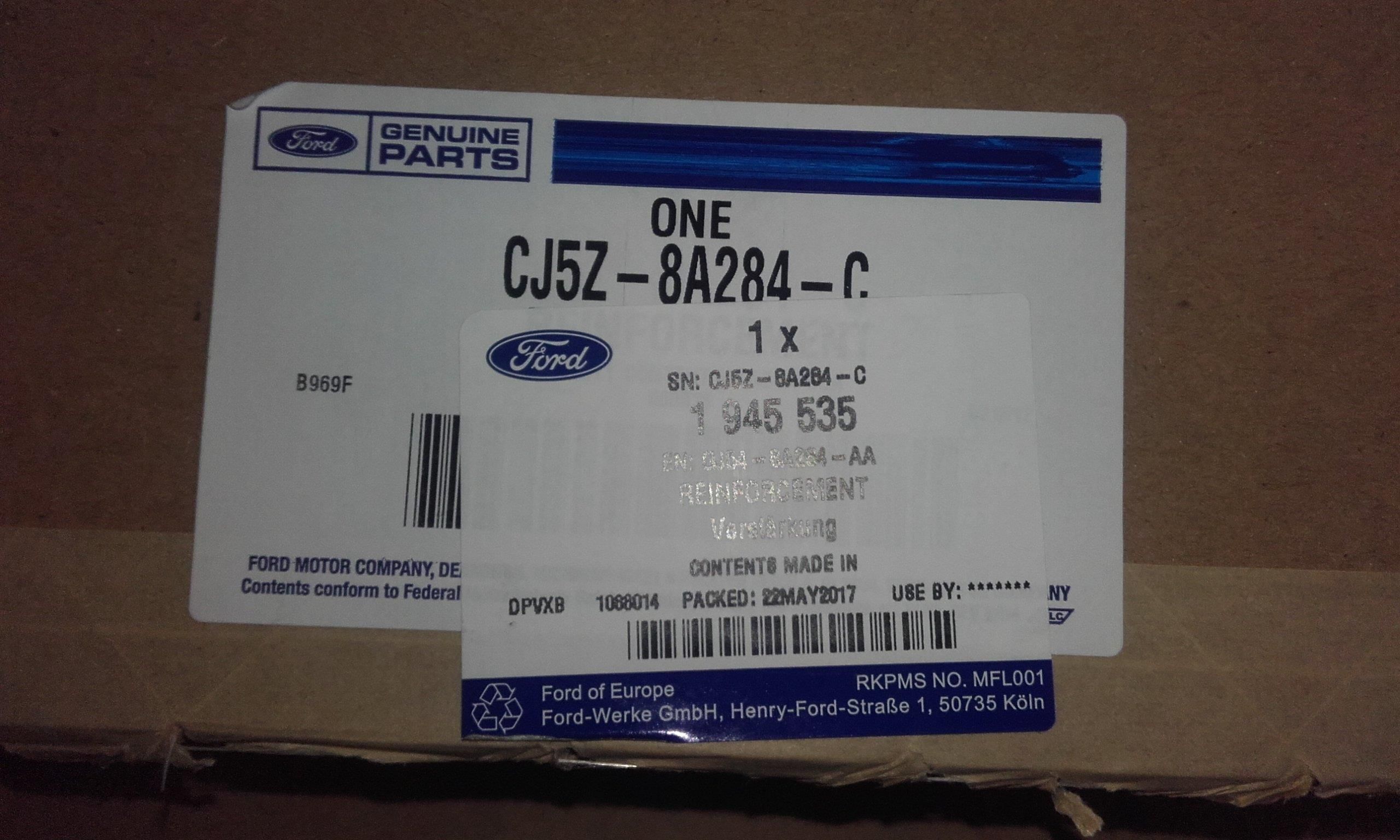 Ford Oe Belka Wzmocnienie Zderzaka Przód Kuga 2012Escape 2256096 ...