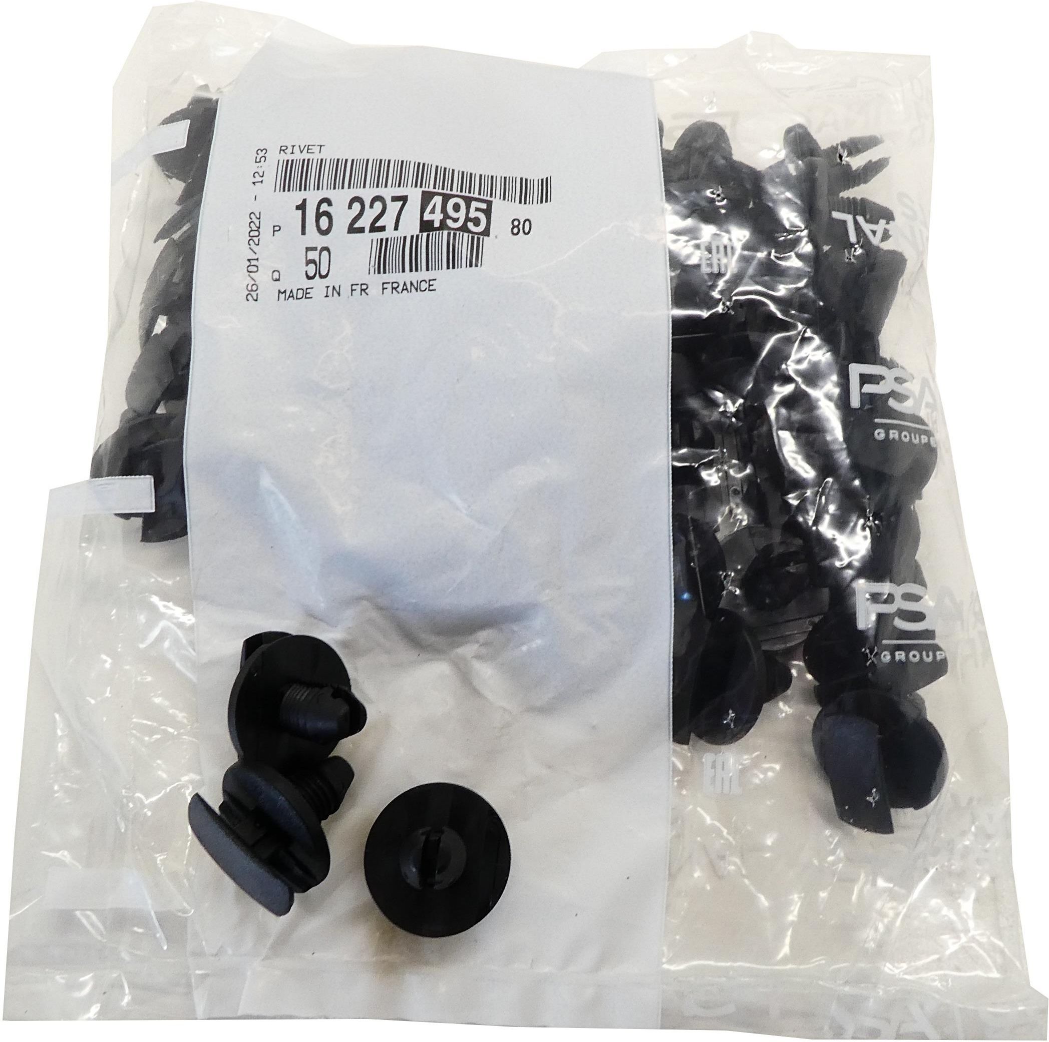 Citroen Oe 10X Oryginał Spinka Kołek Nadkola Peugeot 1622749580 ...