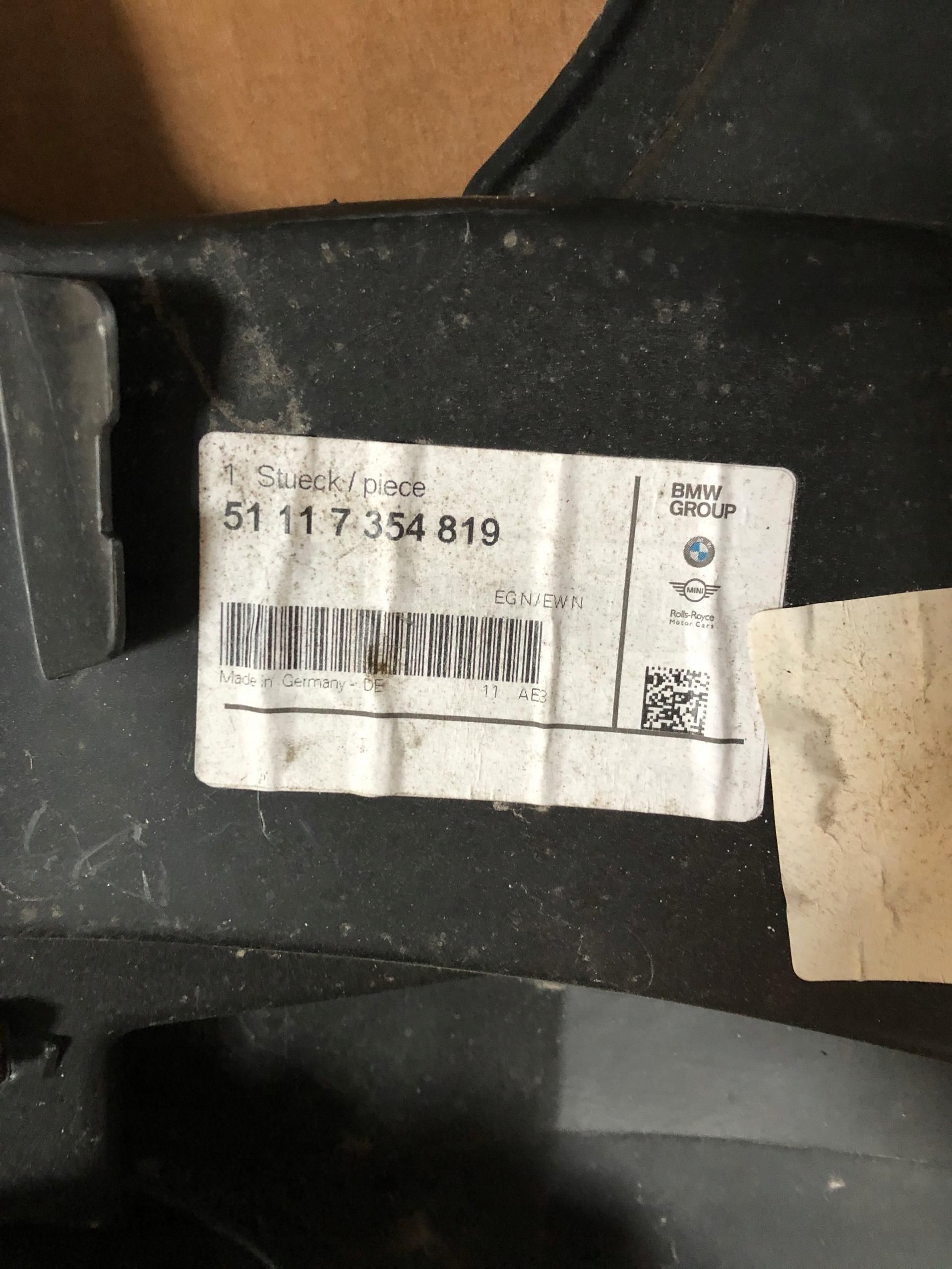 Bmw Oe Ślizg Mocowanie Zderzaka X1 F48 Prawy Lewy 51117354819 ...