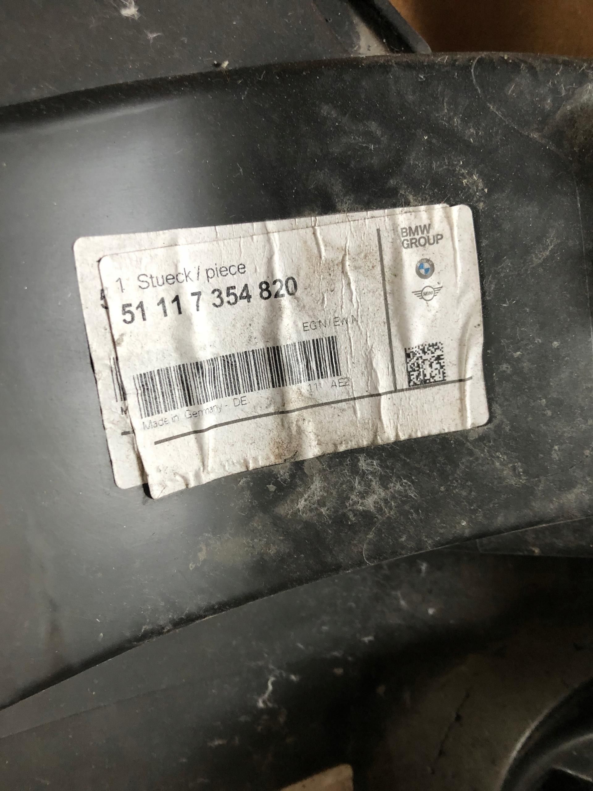 Bmw Oe Ślizg Mocowanie Zderzaka X1 F48 Prawy Lewy 51117354819 ...