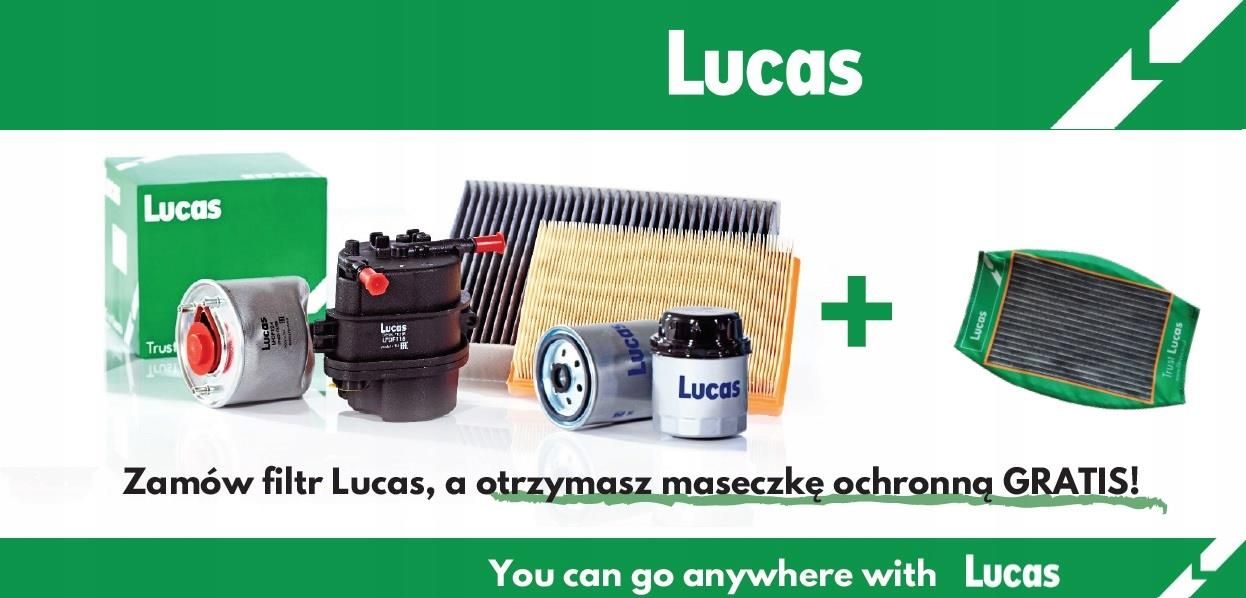 Filtr kabinowy Lucas Filtr Kabiny Plus Lfcp112 - Opinie i ceny na Ceneo.pl